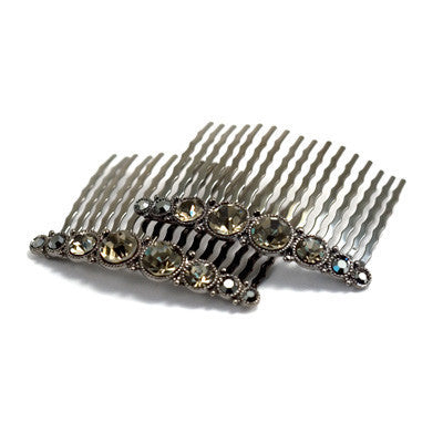 Vintage Jewel Hair Comb Pair – Hair Cosmopolitan